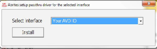 Abrites J2534 PassThru driver User Manual HTML